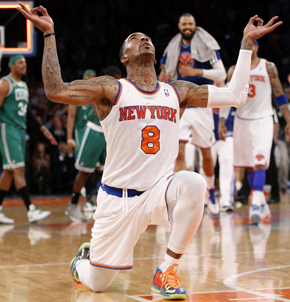 The Kicks JR Smith Wore With The Knicks During The NBA Playoffs