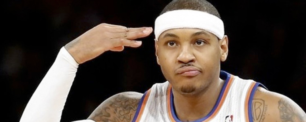 Knicks Voted Melo, Now of the Thunder, 'Teammate of the Year'