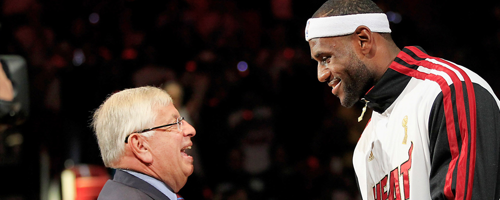 David Stern Tried to Talk LeBron James Out of 'The Decision' TV Special